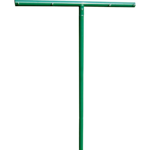 Stephens CP0804 Clothesline Post, 8 x 4 ft, 2 in OD, Galvanized Steel ...
