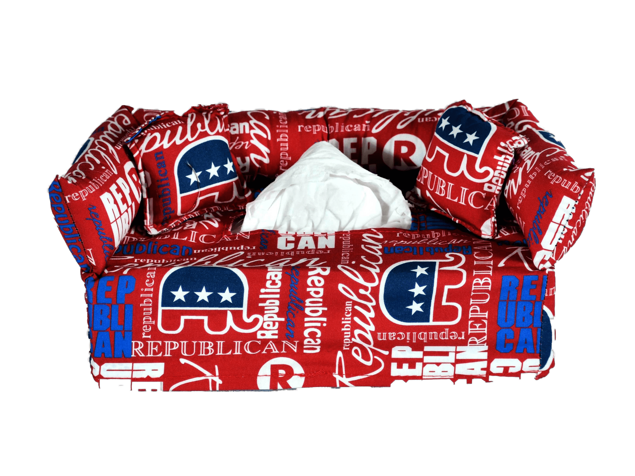 Republican Tissue Box Cover - Includes Tissue - Walmart.com