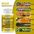 Alliwise Berberine HCL 1000mg, Ceylon Cinnamon Supplement, Supports ...