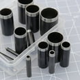Cutting Dies Set with Storage Case Hole Punchs Tool for Belt,Hollow ...