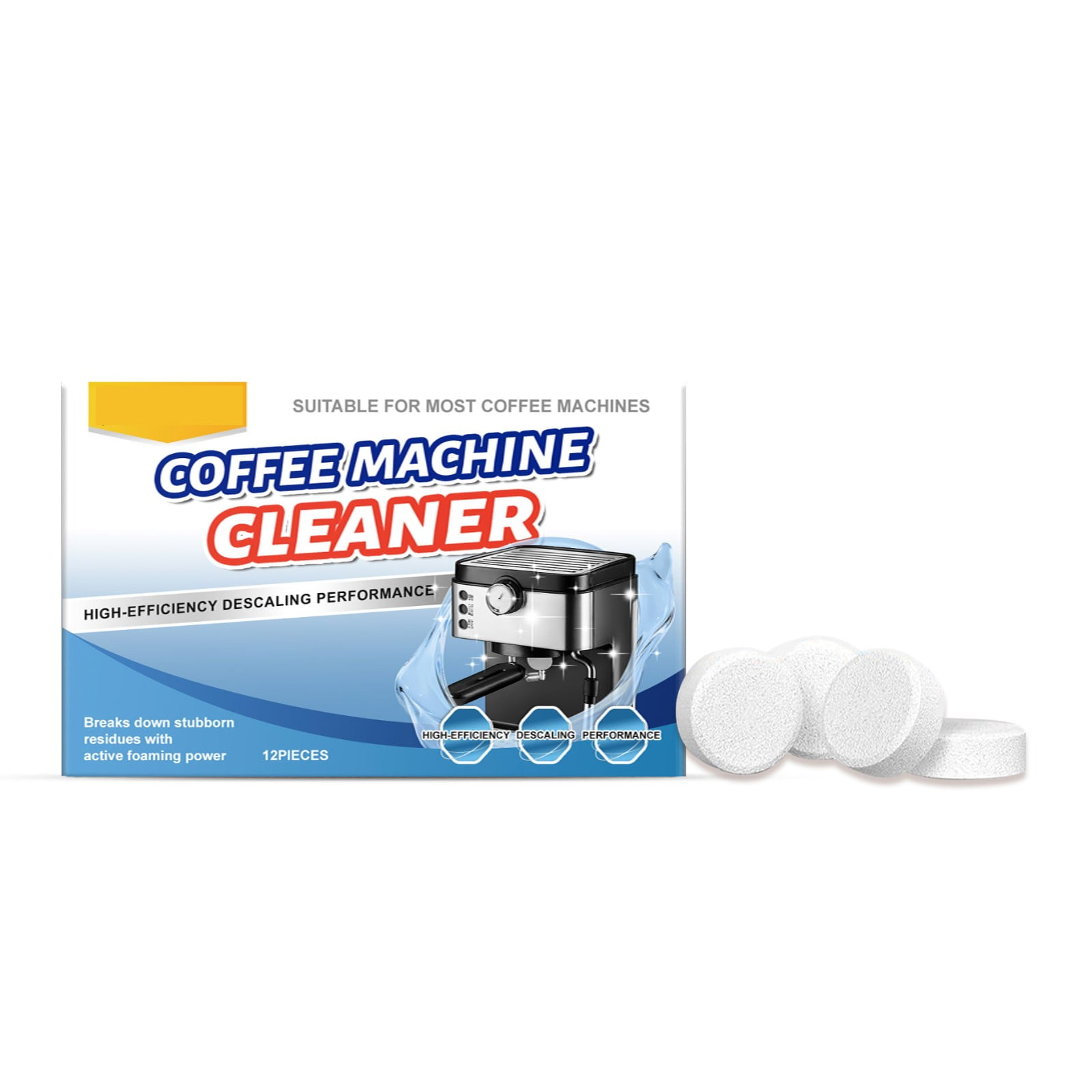 Click here for Qiweii Coffee Maker Cleaning Tablet  Descaling And... prices