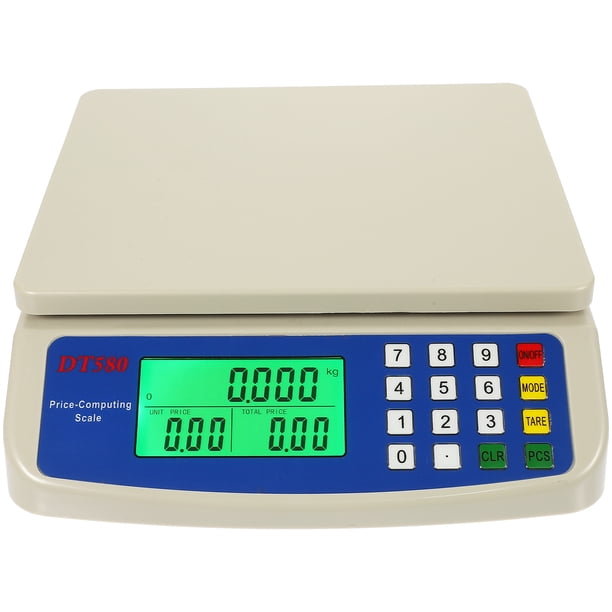 Escala de precisión digital Balance electrónico Escala de peso LCD ...