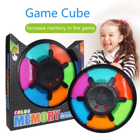 AIHOME Memory Cube Six Grid Electronic Drum Game Memory Game Machine ...