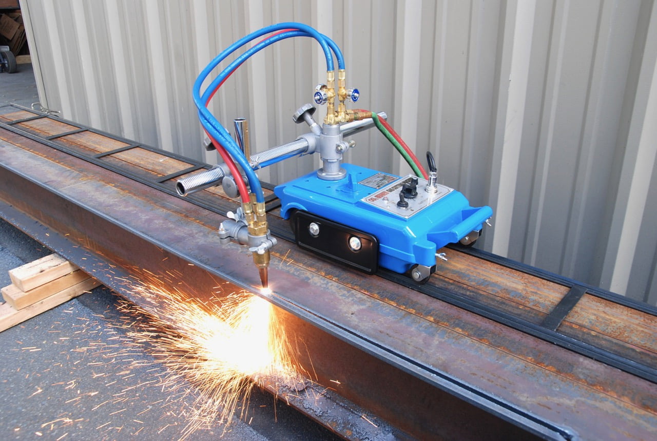 BLUEROCK CG-30 Gas Cutting Track Torch - Motorized Burner Cutter ...