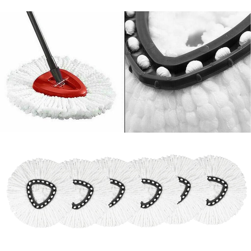 6x cabeza giratoria de trapeador reempzar piezas para herramientas de ...