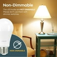 SRWEHG-A19 LED Light Bulb, 100W Equivalent Light Bulbs, 14W 2700K Soft ...