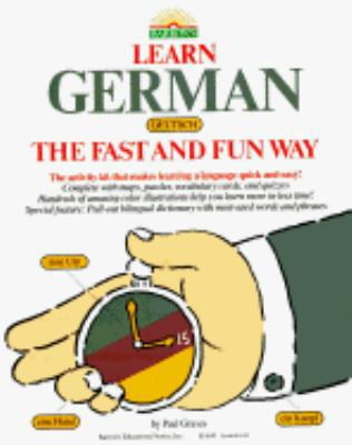 Pre-Owned Learn German the Fast and Fun Way (Paperback) 0812028554 ...