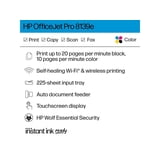 HP OfficeJet Pro 8139e Wireless All-in-One Color Inkjet Printer, Print ...