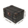 Treasure Box Vintage Wooden Treasure Chest Vintage Wooden Decorative ...