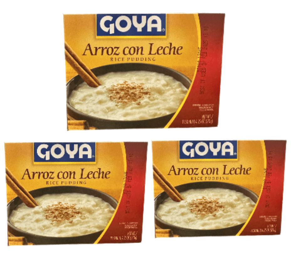 Pack of 3 Goya Arroz Con Leche - Rice Pudding 4.25 oz Each - Walmart.com