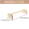 BESTYASH 2Pcs Khaki Wood Parrot Stand Rack Pet Accessories for Chick ...