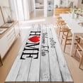 2x6ft Area Rug,Welcome to Our Home Quote Washable Large Rugs Soft Non ...