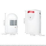 Driveway Patrol Alarm Wireless Motion Infrared Sensor Garage Secure ...