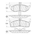 Centric Parts - Ceramic Pads - Walmart.com