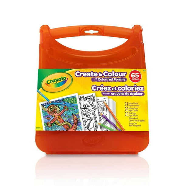 Crayola Create & Colour Coloured Pencils Kit, Draw & doodle - Walmart.ca