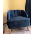 CHAIR-MID-CENTURY MODERN STYLE: With a curved backrest and iconic ...