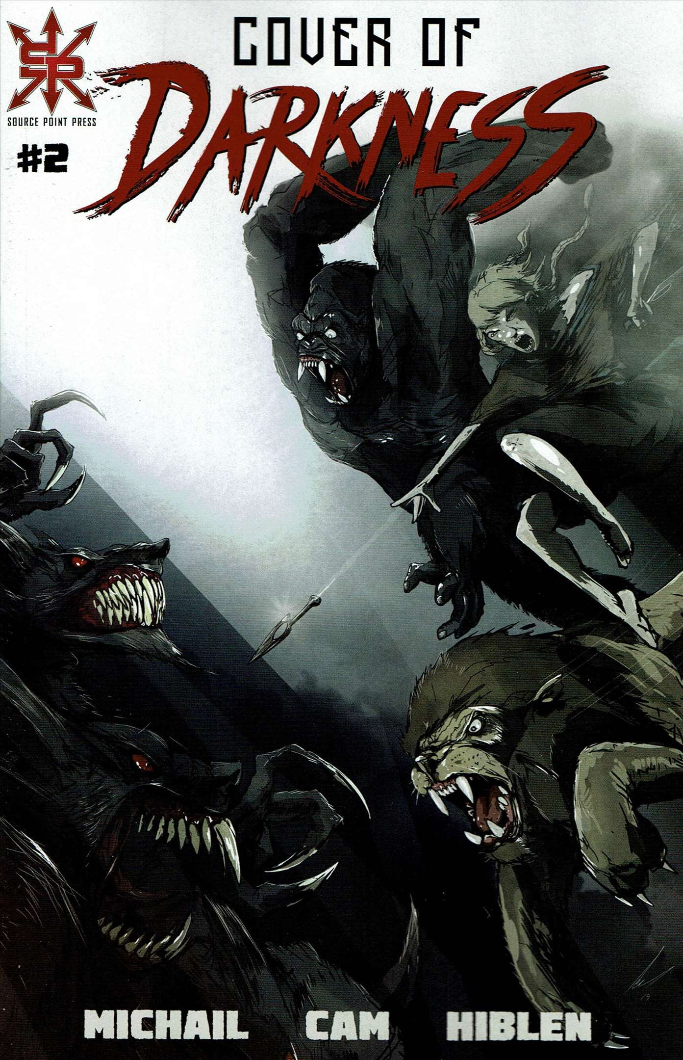 Cover of Darkness (Source Point) #2A VF ; Source Point Comic Book ...