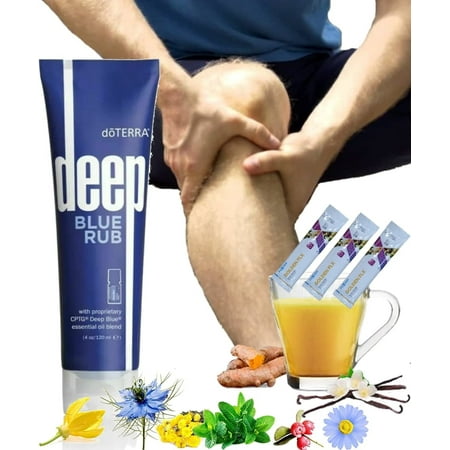 Deep Blue Rub Body Soothing Massage Cream Blend Soothing Craem Relieve ...