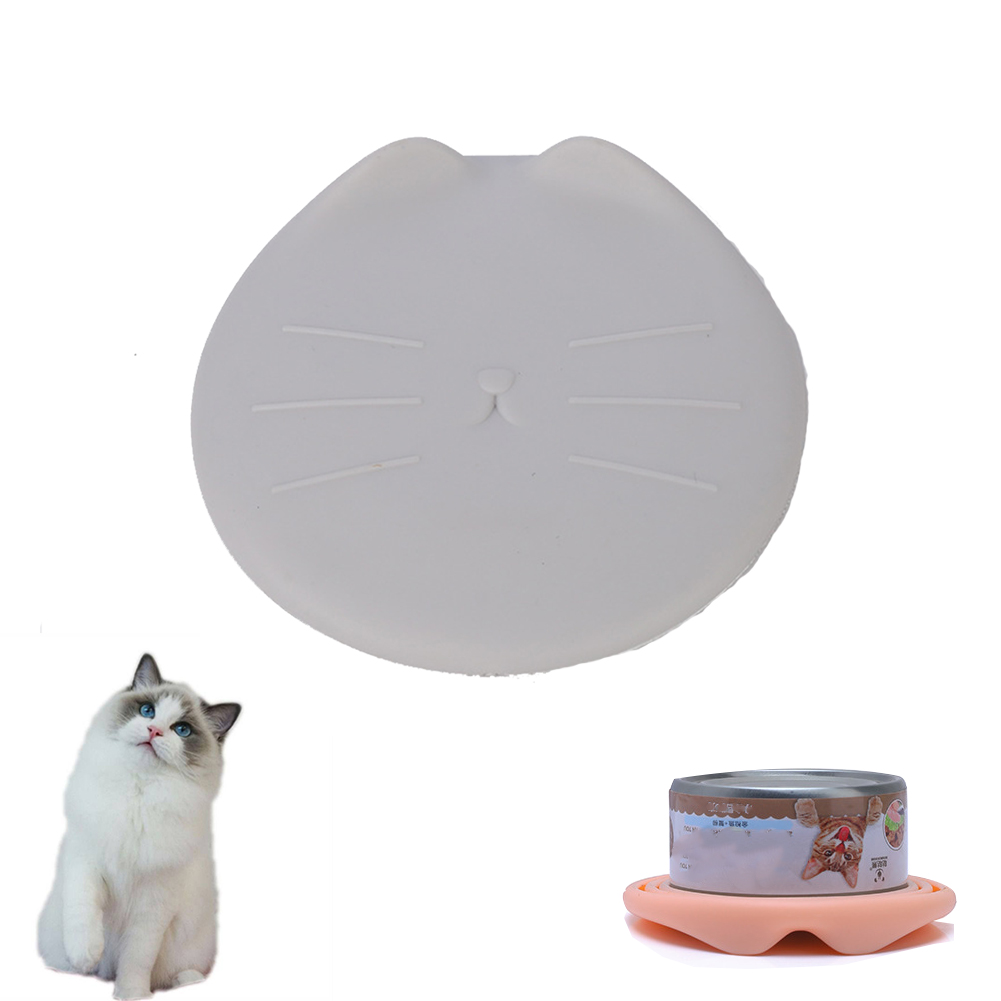 Feelers Pet Food Can Cover TPR Can Lids for Dog and Cat Food, Fits 3 ...