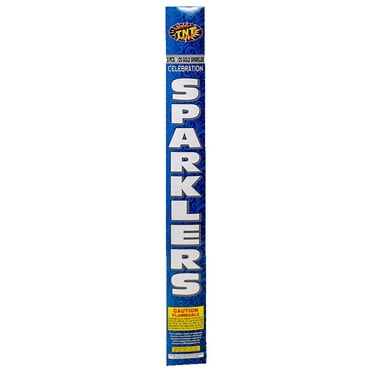 VIP 8pc Pack Bottle/Cake Sparklers - 2 packs of 4, Burns Approx. 45 ...