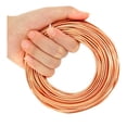 1 lb 49 Feet 12 Gauge Bare Copper Wire, 2.0mm Dead Soft, for Making ...