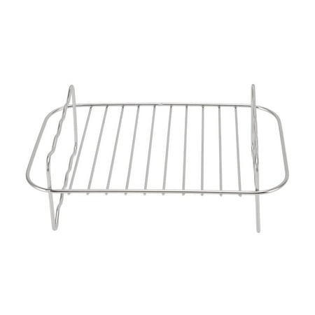 Fryer Skewer Rack, Fryer Rack Multifunction Rectangle Double Layer For ...