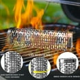 BBQ Smoker Tube Pellet Smoker Tube Stainless Steel Smoke Tube for Hot ...