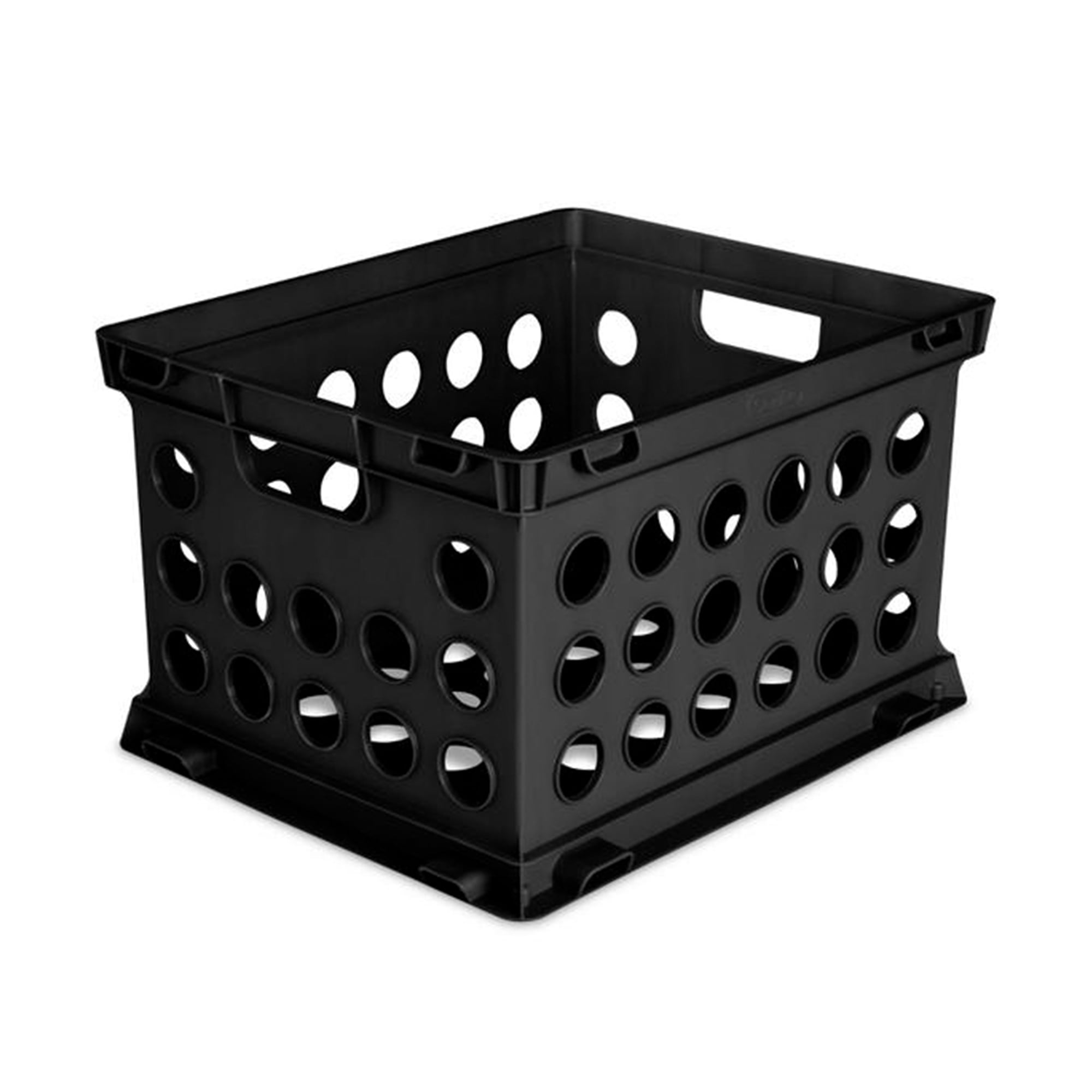 Sterilite Plastic Heavy Duty File Crate Stacking Storage Container (36 ...
