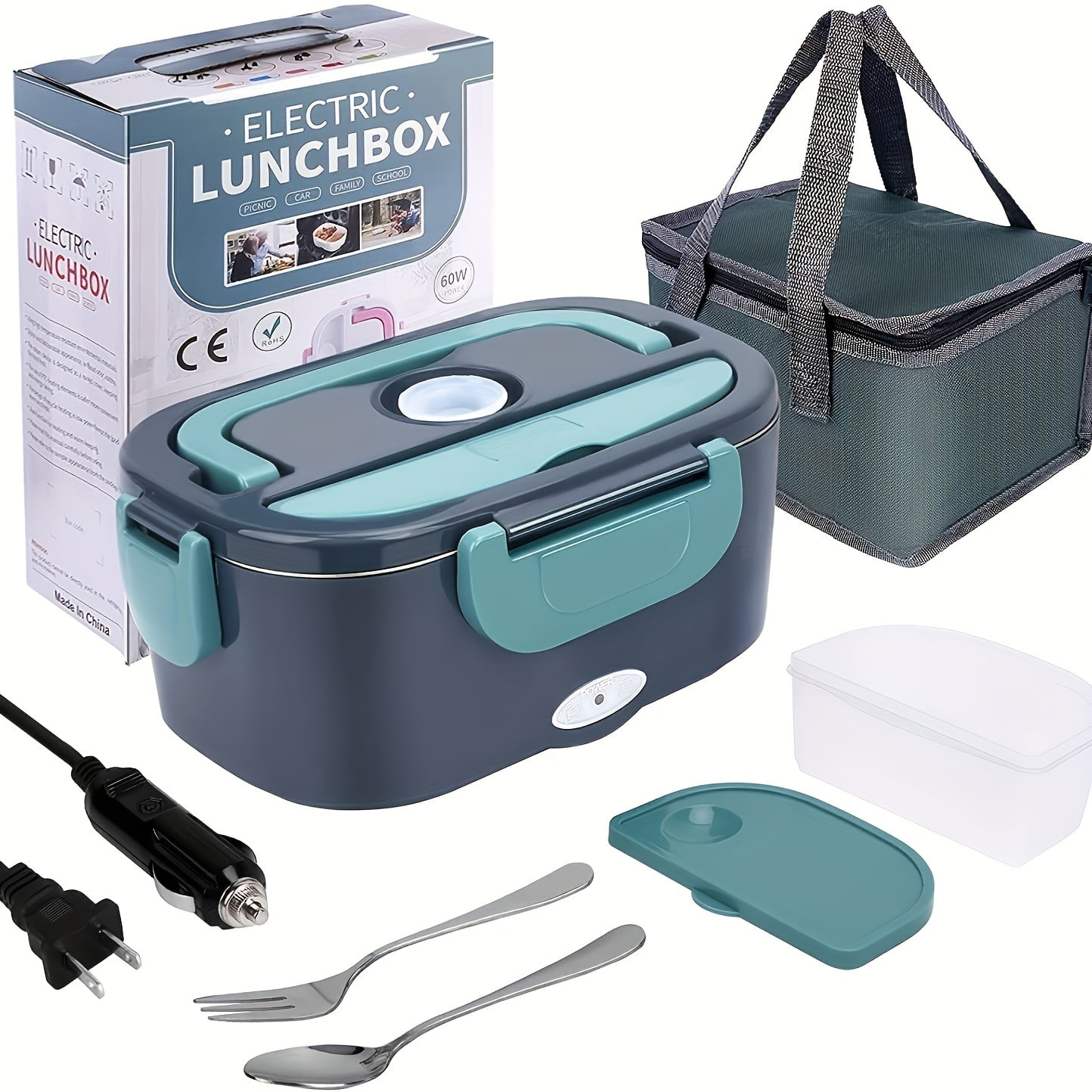 Click here for Grm Electric Lunch Box Food Heater  Upgraded 2 Com... prices