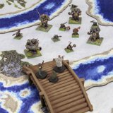 Wargaming Rivers & Lake Neoprene Battlemat Water Terrain, 15 Pieces, 4 ...