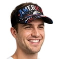 Yuyamidu American Eagle Athletic Visor Hats for Men Independence Day ...
