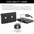 Cassette Tape Adapter 3.5mm AUX Audio Play Music IPod DVD CD Player ...