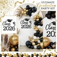 Graduation Party Backdrop Decor, White, 1 Set Graduation Theme Party ...