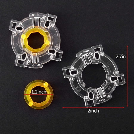 4 Pieces GT-Y Octagonal Restrictor Gate 8 Ways Restrictor Plate for JLF ...