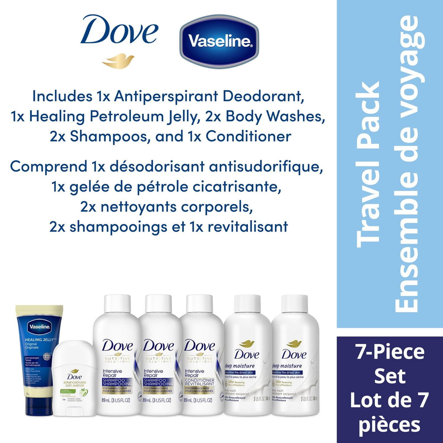 Click here for Dove + Vaseline Trial & Travel Pack 50 G prices