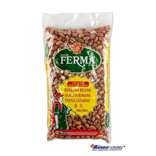 Ferma Romano Beans, sell quantity 750g - Walmart.ca
