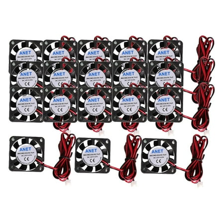 Set of 18 12V 40x40x10mm 4cm Computer DC Cooling -Pin for 3D | Walmart ...