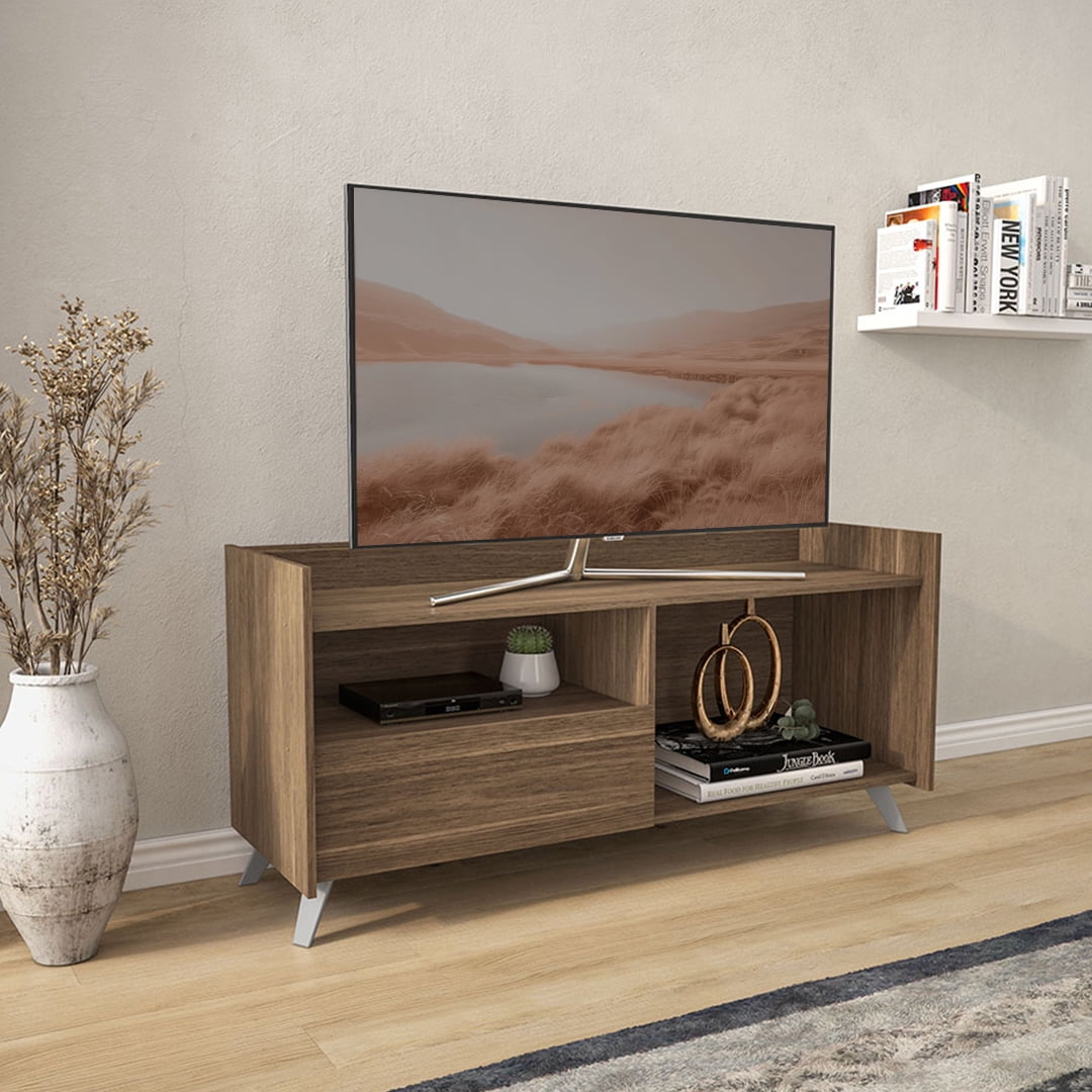 MOBI Mesa para Televisión de Madera Modelo Havana color Avellana ...