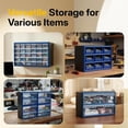 9-Drawer Plastic Storage Drawers, Small Parts Organizer, Stackable ...
