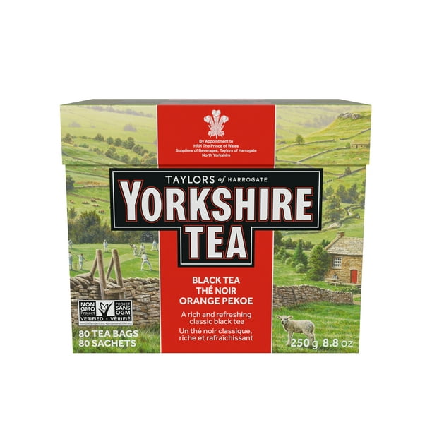 YORKSHIRE RED TEA 80 Bags, Yorkshire Red Tea Bag - 80s - Walmart.ca