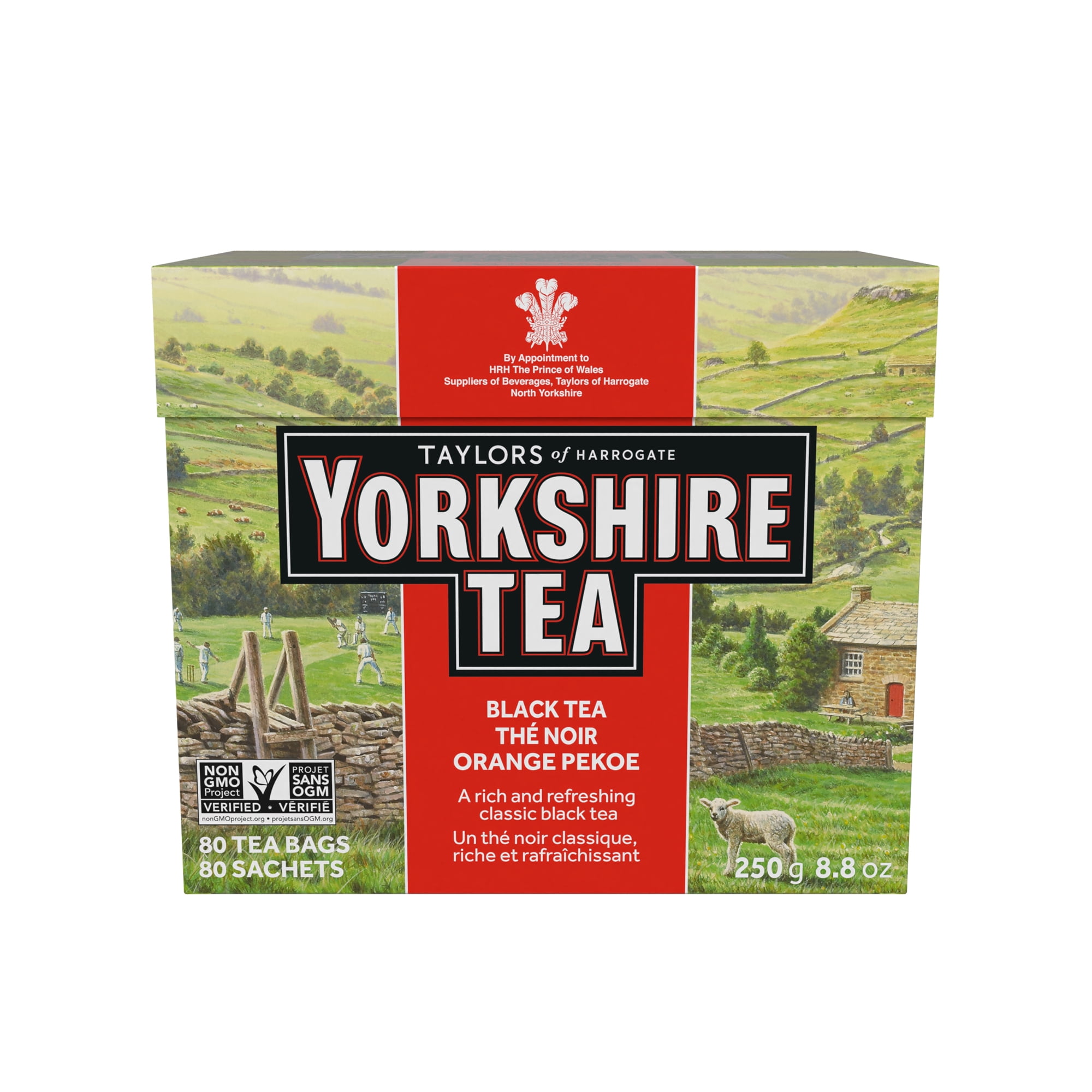 Click here for Yorkshire Red Tea - Black Tea 80 -250g 1 Pack prices