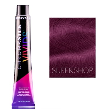 4.56 - 4MR Mahogany Red Brown , Pravana ChromaSilk Permanent Creme Hair ...