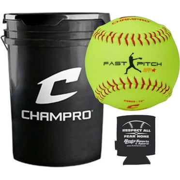 Markwort Fast Pitch 12" Speed Sensor Softball, Official Practice Yellow ...
