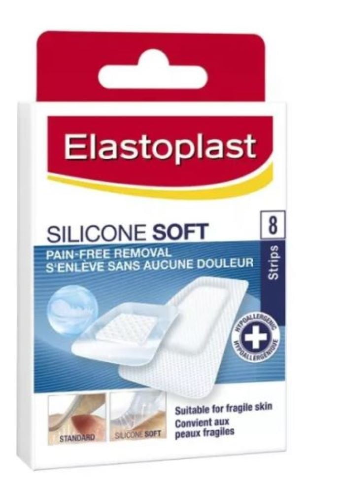 Elastoplast Silicone Soft 8 Strips - Walmart.com