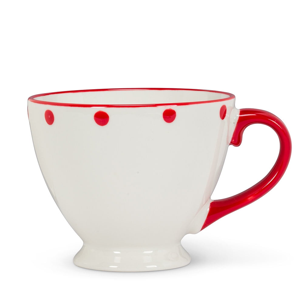 Set of 1 Pedestal Cup with Dots - Walmart.com