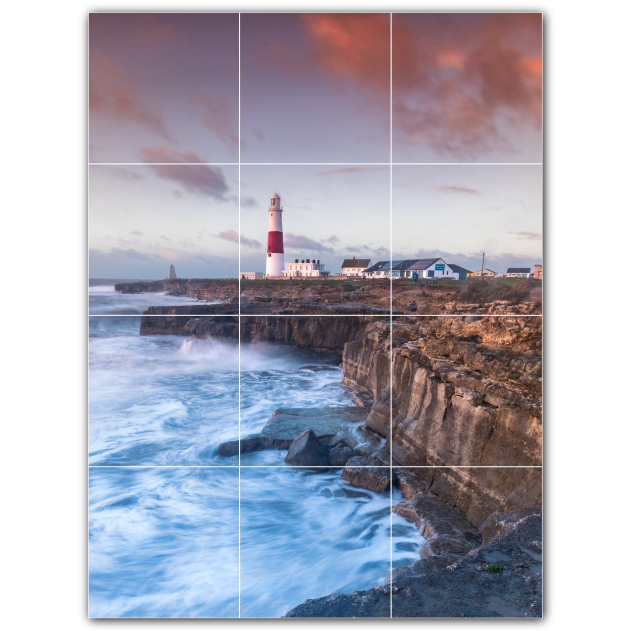 Picture-Tiles.com: Lighthouse Ceramic Tile Wall Mural WAL500819-34L. 24 ...