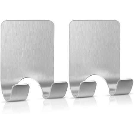 Razor Hooks, Silver Stainless Steel Self Waterproof Adhesive Razor ...