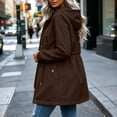 Brnmxoke Packable Womens Rain Jacket with Hood Summer Casual Zip Up ...