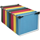 Smead Hanging File Folder Frame, Adjustable Letter/Legal/A4, Gray, 2 ...