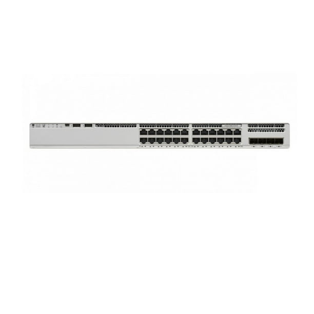 Switch Cisco Gigabit Ethernet Catalyst 9200L, 24 Puertos PoE+ 100/1000 ...